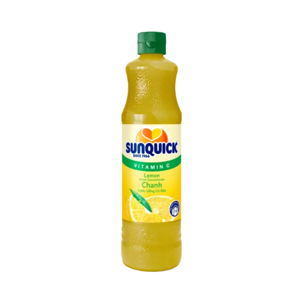 Nước chanh cô đặc Sunquick Lemon Drink Concentrate 700ml - GoodFood Vietnam