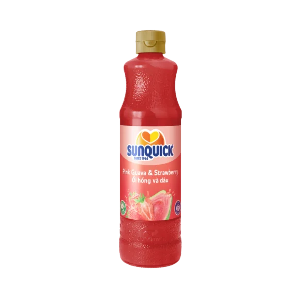 Nước ép hỗn hợp ổi & dâu cô đặc Sunquick Pink Guava & Strawberry Drink ...